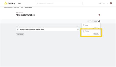 Knime Community Hub User Guide