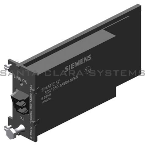 6es7960 1ab04 0xa0 Siemens Sync Module Simatic S7 400 Santa Clara Systems