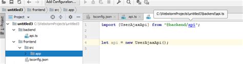 Angular CLI With Paths In Tsconfig IDEs Support IntelliJ Platform JetBrains