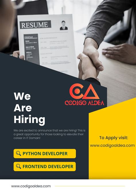 Codigo Aldea Llp On Linkedin Wearehiring Pythondevelopers Frontenddevelopers Codigoaldea