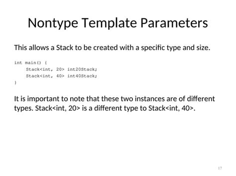 Lecture 04 Templatespptclass Templates And Function Templates Ppt