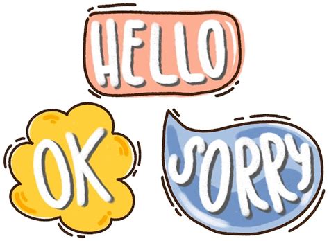 premium vector doodle speech in bubble