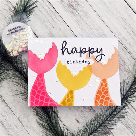 Layered Mermaid Tail Stencil A Colorful Life Designs