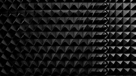놀라운 3d 렌더링 검정색 배경의 삼각형 그리드 미적인 시각적 영향 놀라 배경 시각적 배경 영향 배경 이미지 Hd