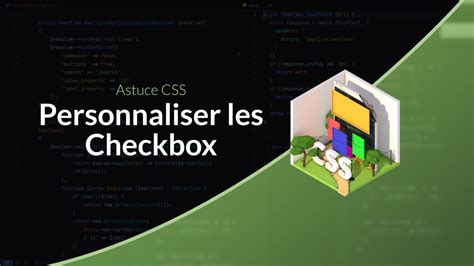 personnaliser des checkbox en css — formation design pattern en css