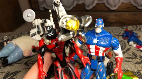 ФИГУРКИ ЧЕЛОВЕК-ПАУК 1994 от TOY BIZ / ОТКРЫЛ СТРАШНУЮ ТАЙНУ (Игрушки ...