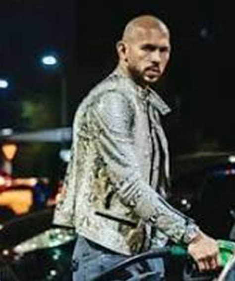 Top G Andrew Tate Python Faux Leather Jacket