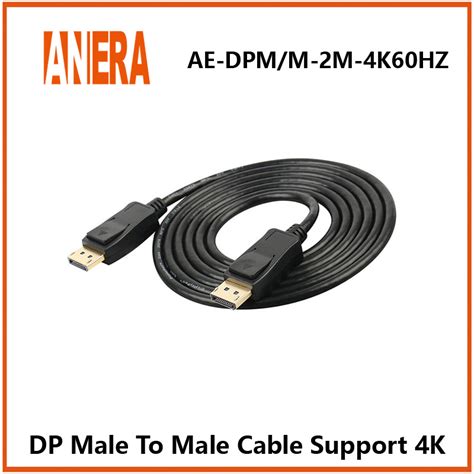 Display Port Male To Male Dp Cable 4K High Resolution Cable For Computer Monitor High Quality