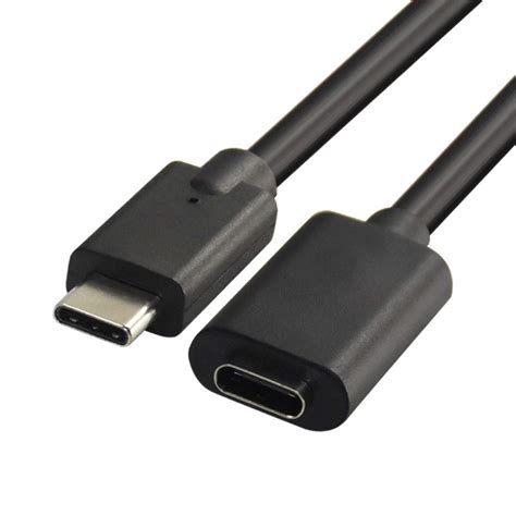 Astrotek Usb C Extension Cable 1m Type C Male To Female Thunderbolt 3 Usb3 1 Charging And Data