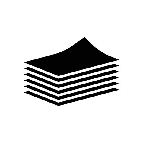 Stack Of Paper Icon Vector Design Template In White Background 39212651 Vector Art At Vecteezy