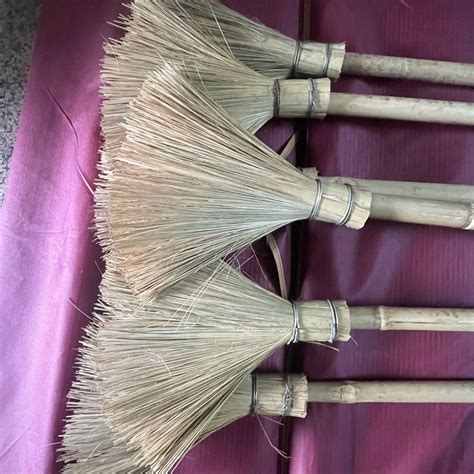 手工竹编刷锅神器：工厂学校医院食堂大锅清洁必备，加长手柄轻松搞定！ 厨房用刷 淘宝百科网