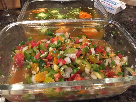 Experimented With Some Pickled Pepper Pico It Was Great R Salsasnobs
