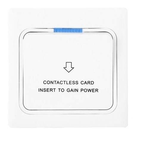 Generic Power Key Card Sensor Electricity Recognition Switch Panel