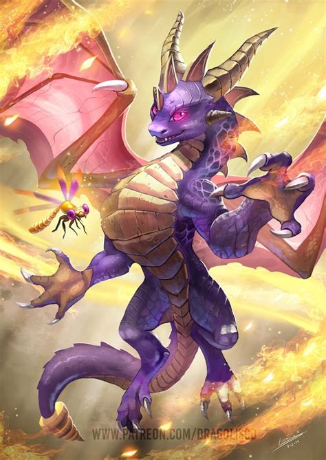 Spyro The Dragon King Juan Arrabal Artstation Spyro Cynder Adult