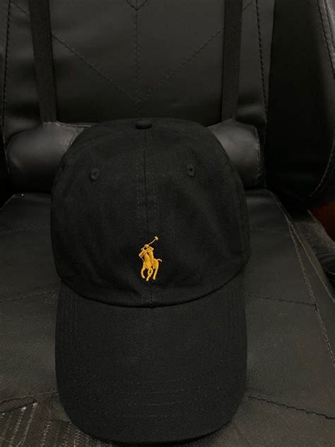 Rl Cap Gold On Carousell