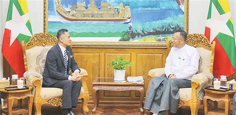 မြန်မာ ထိုင်း နှစ်နိုင်ငံအကြား ကုန်သွယ်ရေး၊ ရင်းနှီးမြှုပ်နှံမှုနှင့် စီးပွားရေး ပူးပေါင်းဆောင်ရ