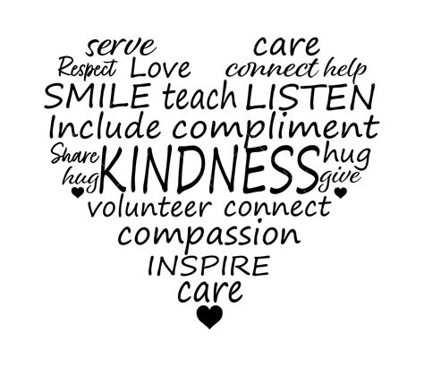 Kindness Heart Svg Png Pdf Valentines Day Svg