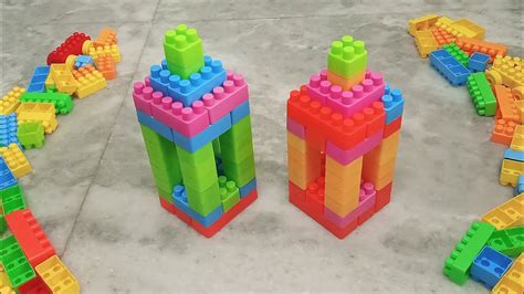 Satisfying DIY /Asmr building Blocks block game Lego block relaxing #asmr#asmrsounds# ...