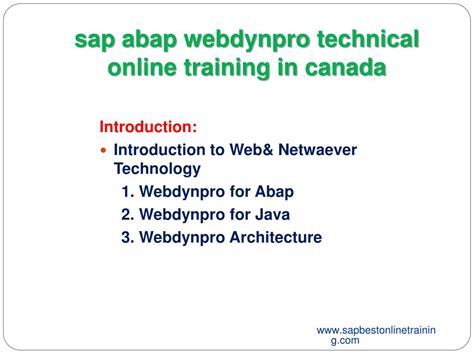 Ppt Sap Abap Online Training In Hyderabad Sap Abap Training In Powerpoint Presentation Id