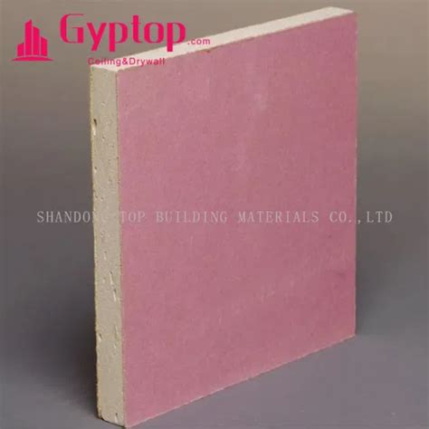 Glass Fiber Reinforced Gypsum Board Wall Cladding Moisture Proof