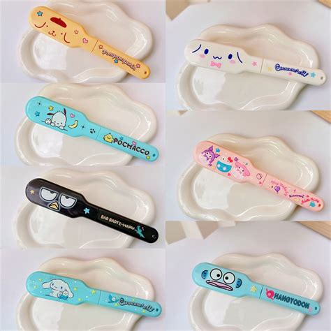Small Small Comb Japanese Cute Foldable Sanrio Portable Portable Hairdressing Comb Travel Mini