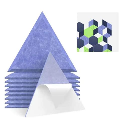 Bilnora Extra Dense Triangular Acoustic Panel 50x50x0 9cm Perfect Acoustic