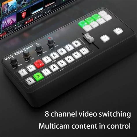 Vmix Mini Switcher Control Panel Midi