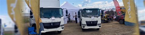 Kamaz Presented Compass Trucks At The Field Day In The Altai Region