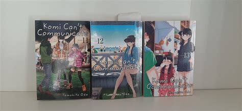My 3 First Physical Komi San Manga And Actually My First 3 Manga In