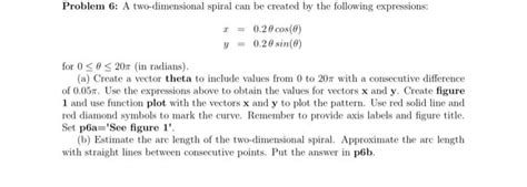 Solved X02θcosθy02θsinθ For 0≤θ≤20π In Radians