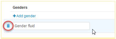 Gender Options And Preferences For Clients And Staff