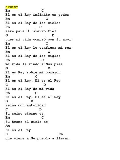 El Es El Rey Pdf