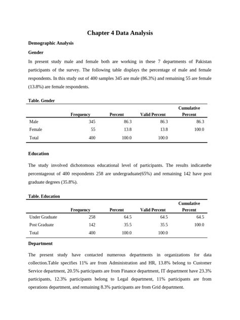 Data Analysis And Interpretation Pdf Statistical Analysis Teaching Mathematics