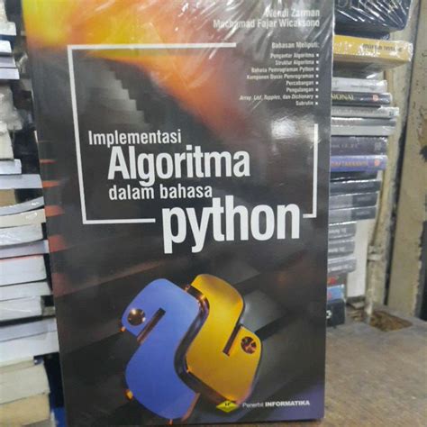 jual implementasi algoritma dalam bahasa python shopee indonesia
