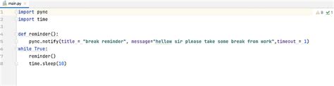 How To Make A Reminder Application Using Python