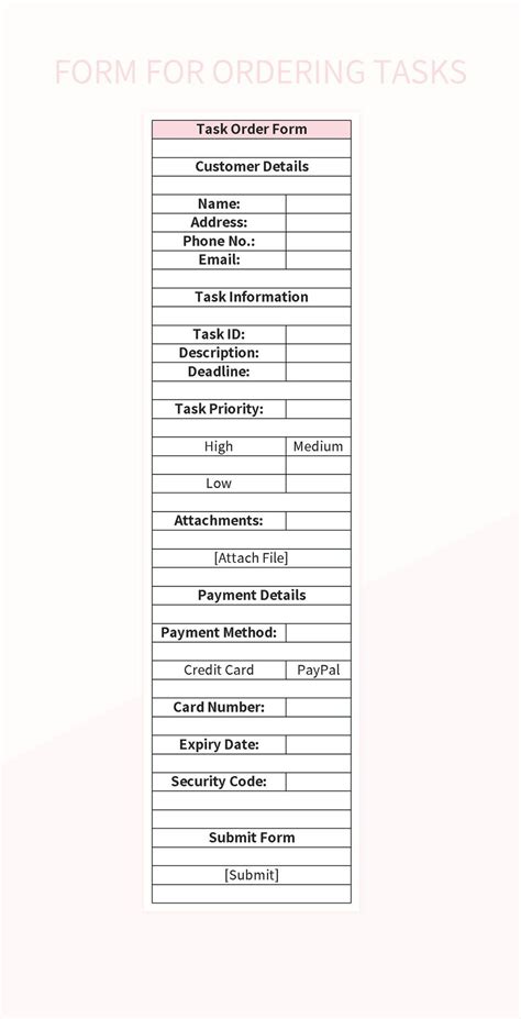 Free Sales Task Allocation List Templates For Google Sheets And Microsoft Excel Slidesdocs