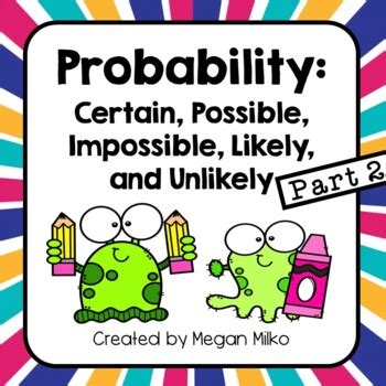 Probability Part 2 Certain Possible Impossible Likely Unlikely