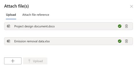 Manage Files In Environmental Credit Service Preview Microsoft Learn