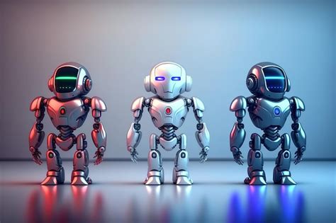 Premium Ai Image Robotic Group Discussion Powered By Ai Technology