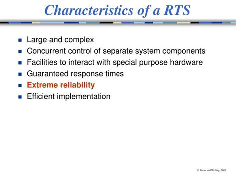 PPT Characteristics Of A RTS PowerPoint Presentation Free Download ID 505999