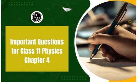 Important Questions For Class 11 Physics Chapter 4 Law Of Motion