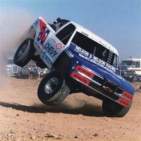 Old School Larry Ragland With Arnold Super Trucks Racing Trophy