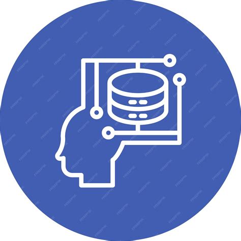 Premium Vector Intelligent Data Vector Icon Illustration Of Data Analytics Iconset