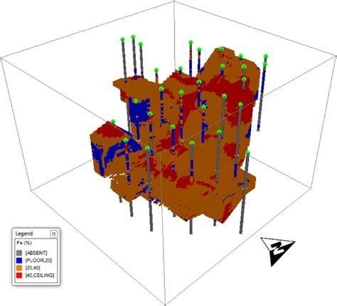 Grade Estimation With Exploratory Boreholes In Ordinary Kriging Method