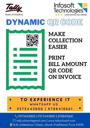 QR Code Addons In Tally Prime India At Best Price In Pimpri Chinchwad ID