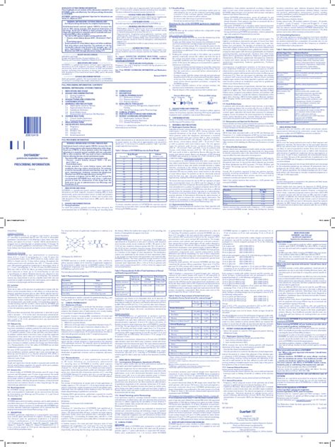 Dotarem Prescribing Information Pdf Injection Medicine Diseases And Disorders