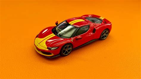 Bbr Model Ferrari 296 Gtb Assetto Fiorano Rosso Corsa 1 64 Youtube