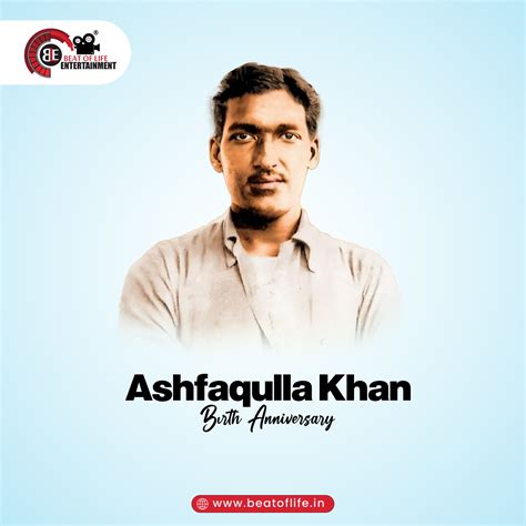 Ashfaqulla Khan Jayanti Beat Of Life Entertainment