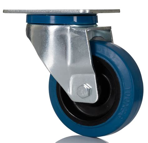 Rs Pro Swivel Castor Wheel 180kg Capacity 100mm Wheel Rs Components