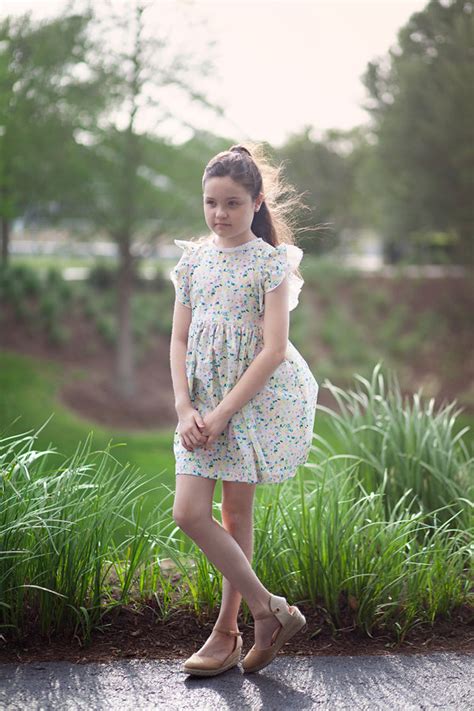Goldie Girls Dress Violette Field Threads